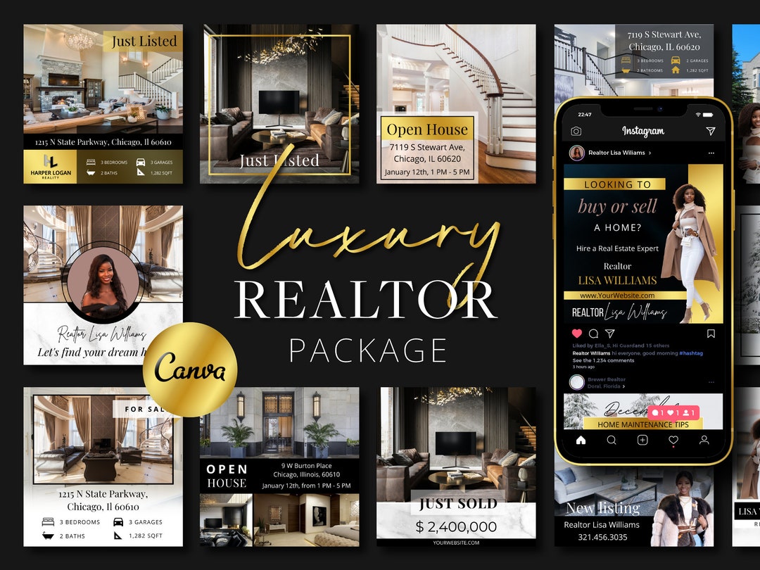 Luxury Real Estate Agent Posts Instagram Posts For Real Estate Agents