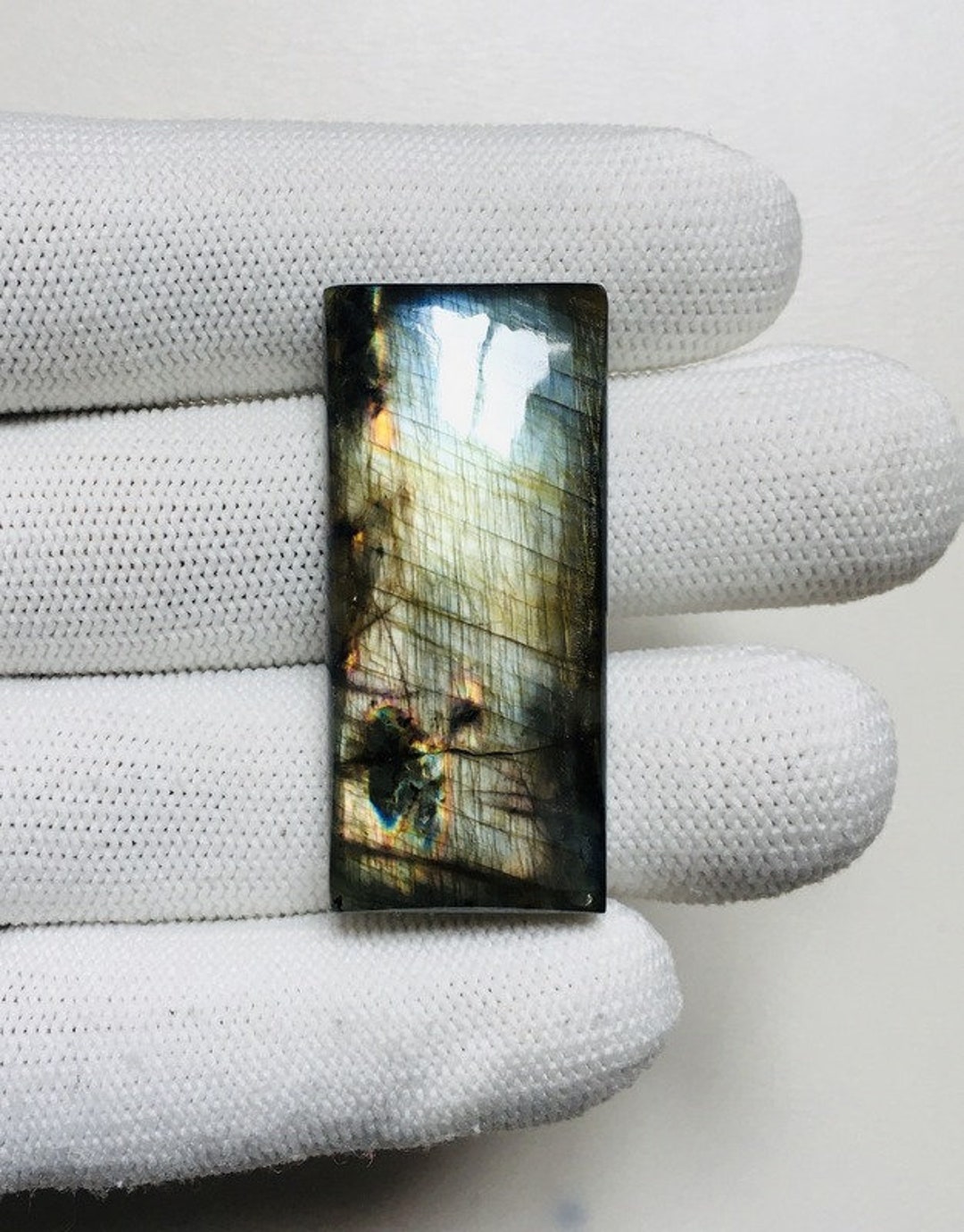 Spectrolite Silver Fire Labradorite Silver Fire Labradorite Cabochon ...