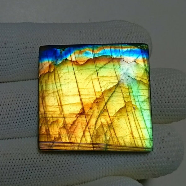 Square Cabochon Wire Wrapped - Etsy