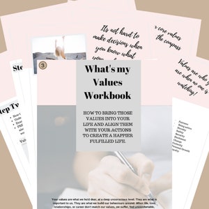 What's My Values Workbook Part 3 - Etsy