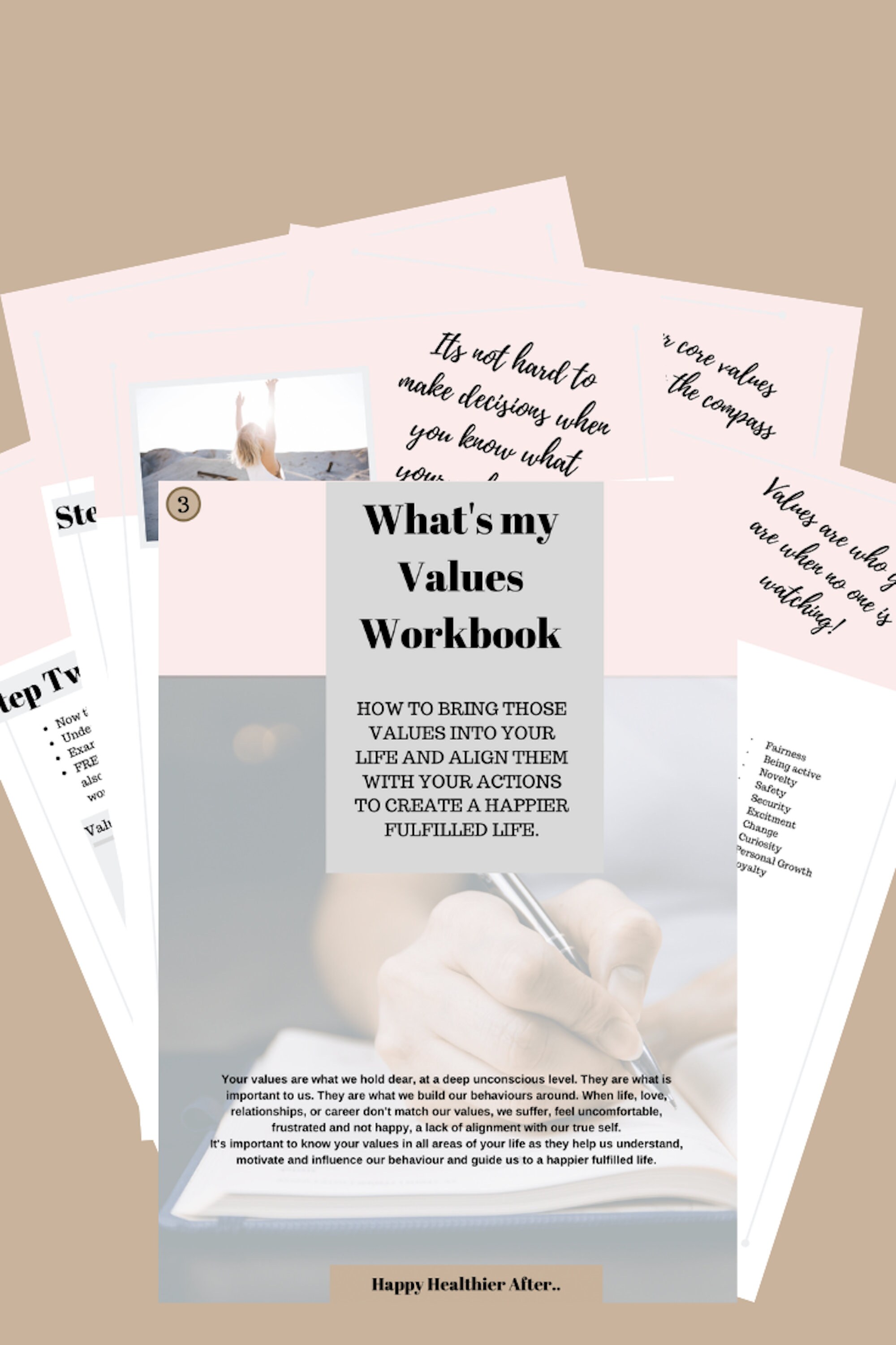 What's My Values Workbook Part 3 - Etsy UK