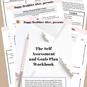 The Self Assessment and Goals Plan Workbook Part 4 - Etsy