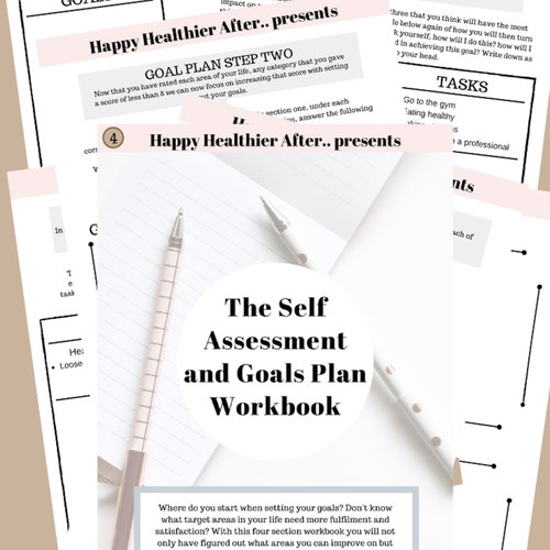 The Self Assessment and Goals Plan Workbook Part 4 - Etsy