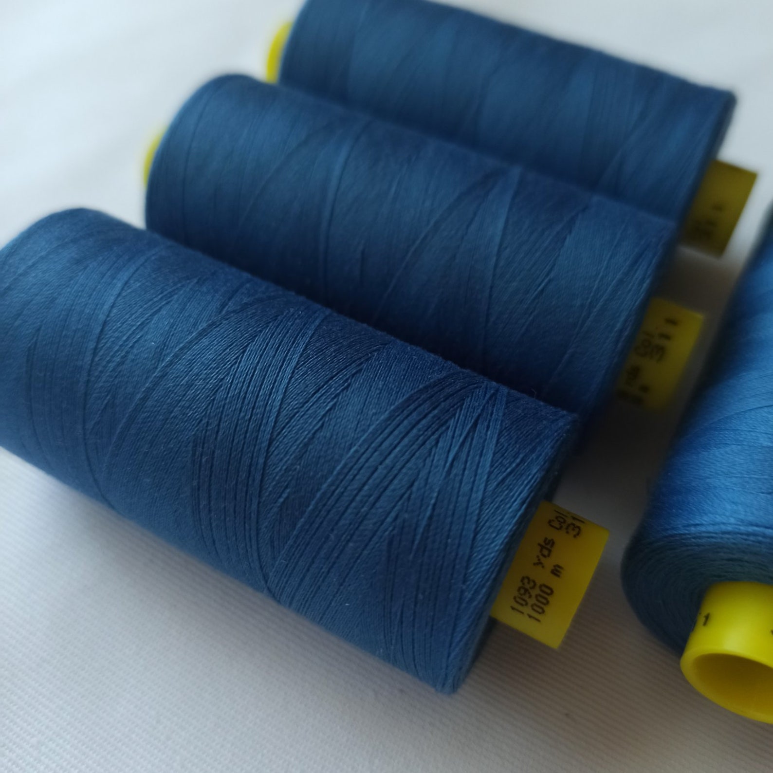 Gutermann Mara 120 All Purpose Thread 1000m Blue #311 Sewing Thread ...
