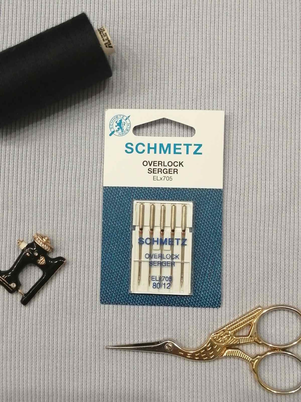 Schmetz Overlock Serger Elx705 Needles - Etsy