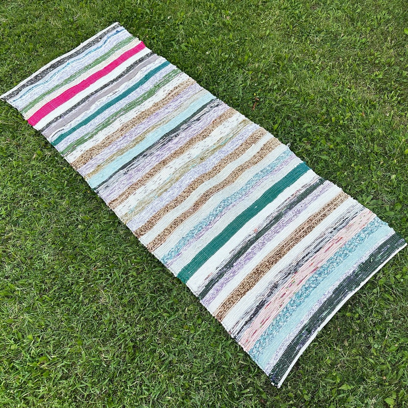 Loom Woven Rag Rugs - Etsy