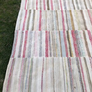 Large Rag Rug, Hand Loomed Rugs, Flatweave Kilim Rug, 7x10 Moroccan Rug ...