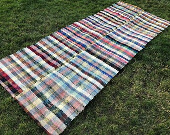 Hand Loomed Rag Rug - Etsy