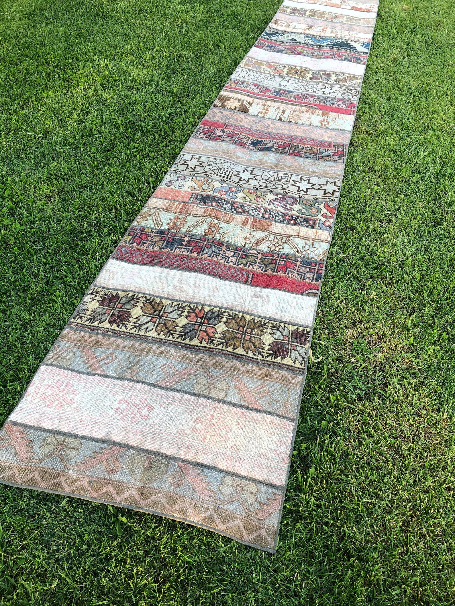 Patchwork Runner Rug EXTRA LONG Runner Turkish Stair Runner - Etsy