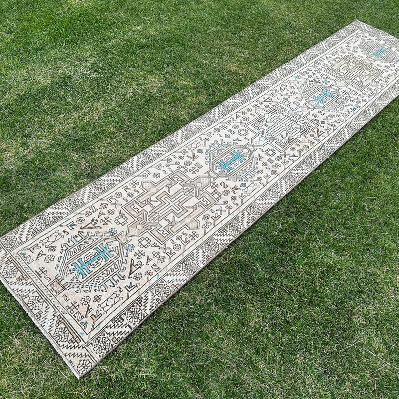 Blue Turkish Runner - Etsy
