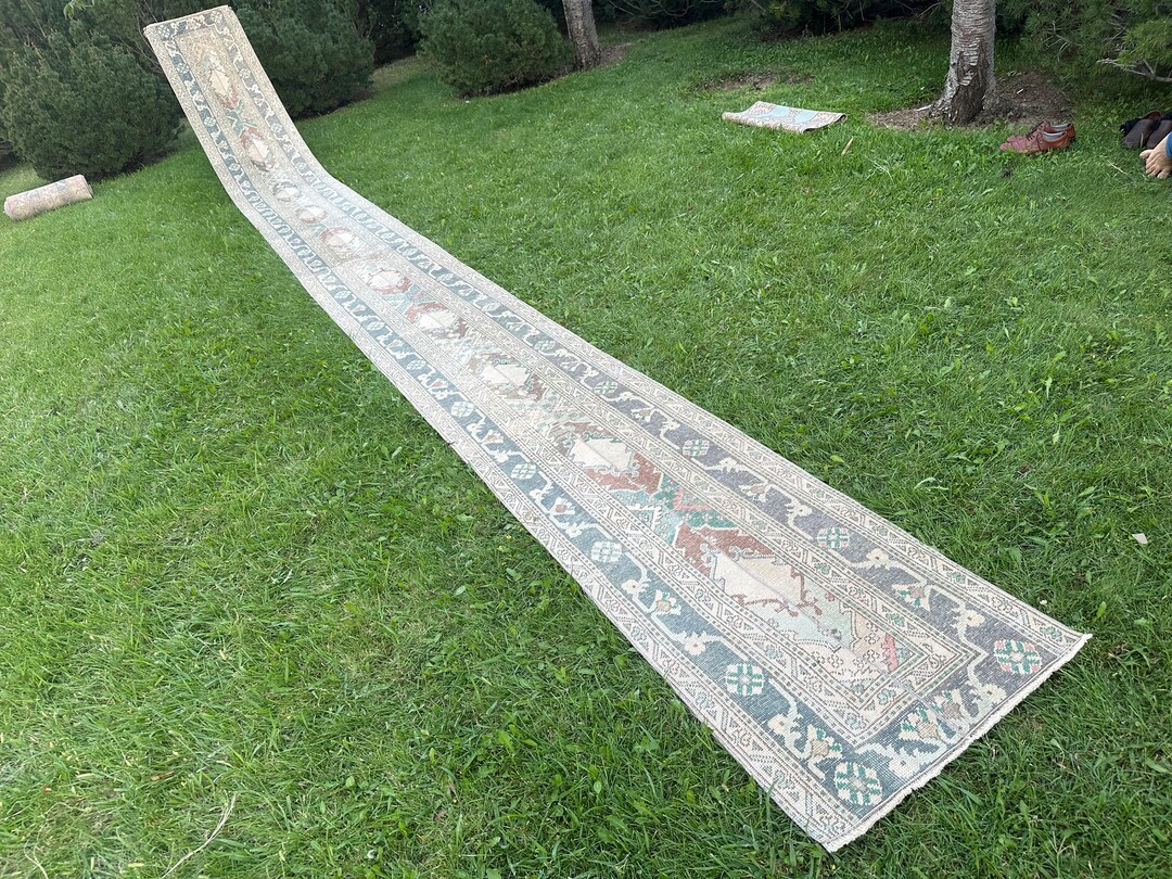Patchwork Runner Rug, Extra Long Runner, Turkish Stair Runner, Hallway ...