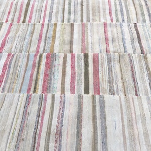 Large Rag Rug, Hand Loomed Rugs, Flatweave Kilim Rug, 7x10 Moroccan Rug ...