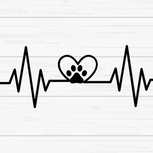Heartbeat Line Svg, Life Line SVG, Heartbeat Line Pulse Svg, Healthcare ...
