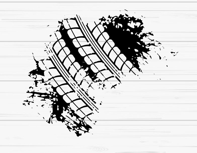 Tire Track SVG Tire Track Pattern SVG Tire Dirt Marks SVG - Etsy