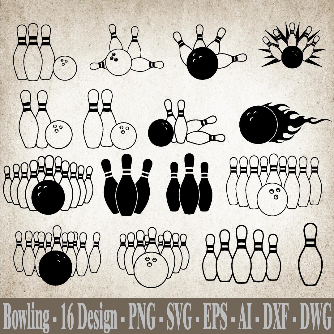 Bowling SVG, Bowling Clipart, Bowling Ball Svg, Bowling Shirt Design ...