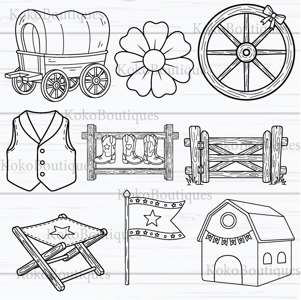 Cowboy Birthday SVG Bundle, Western Party Svg, Cute Western Birthday ...