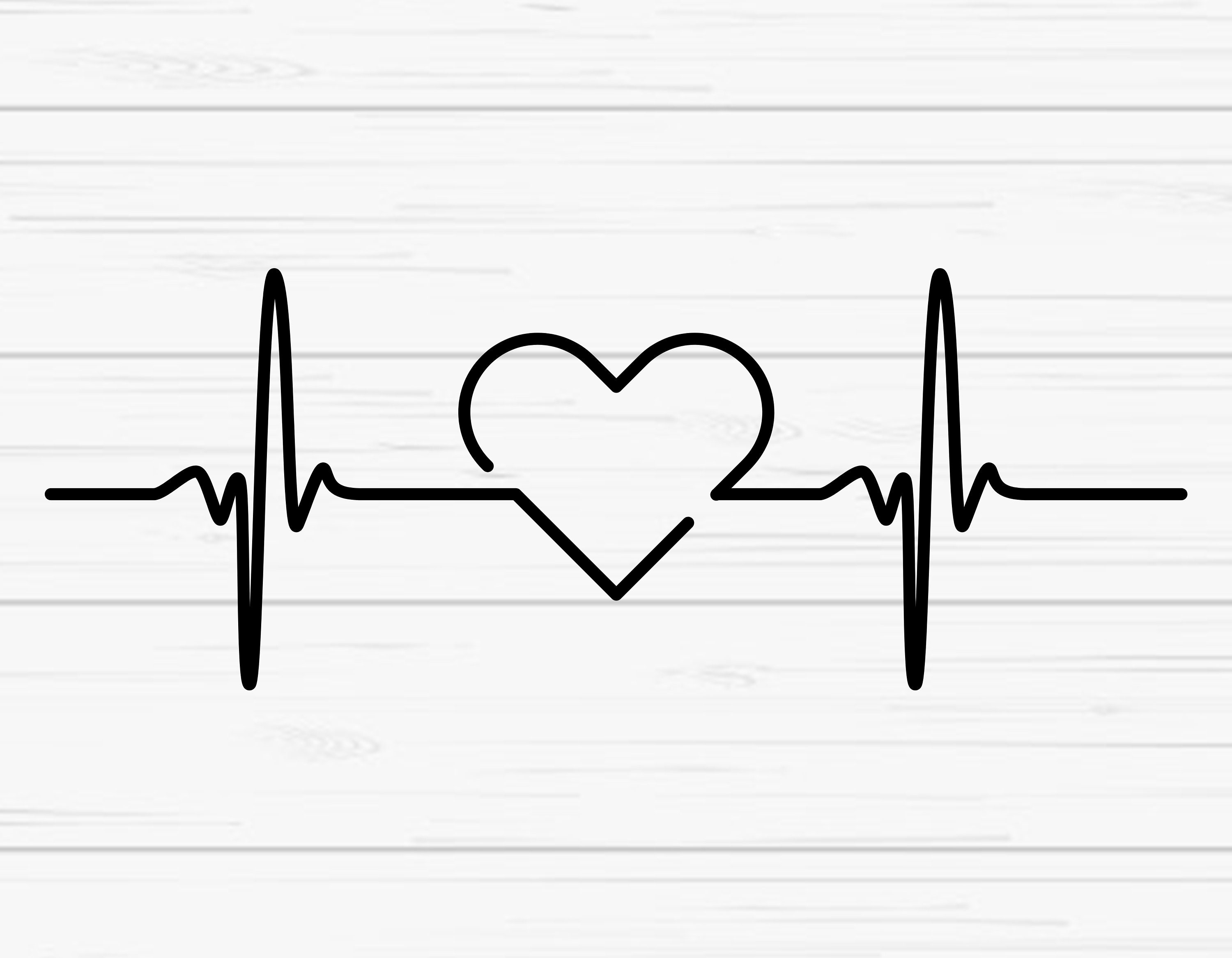 Heartbeat Line Svg, Life Line SVG, Heartbeat Line Pulse Svg, Healthcare ...