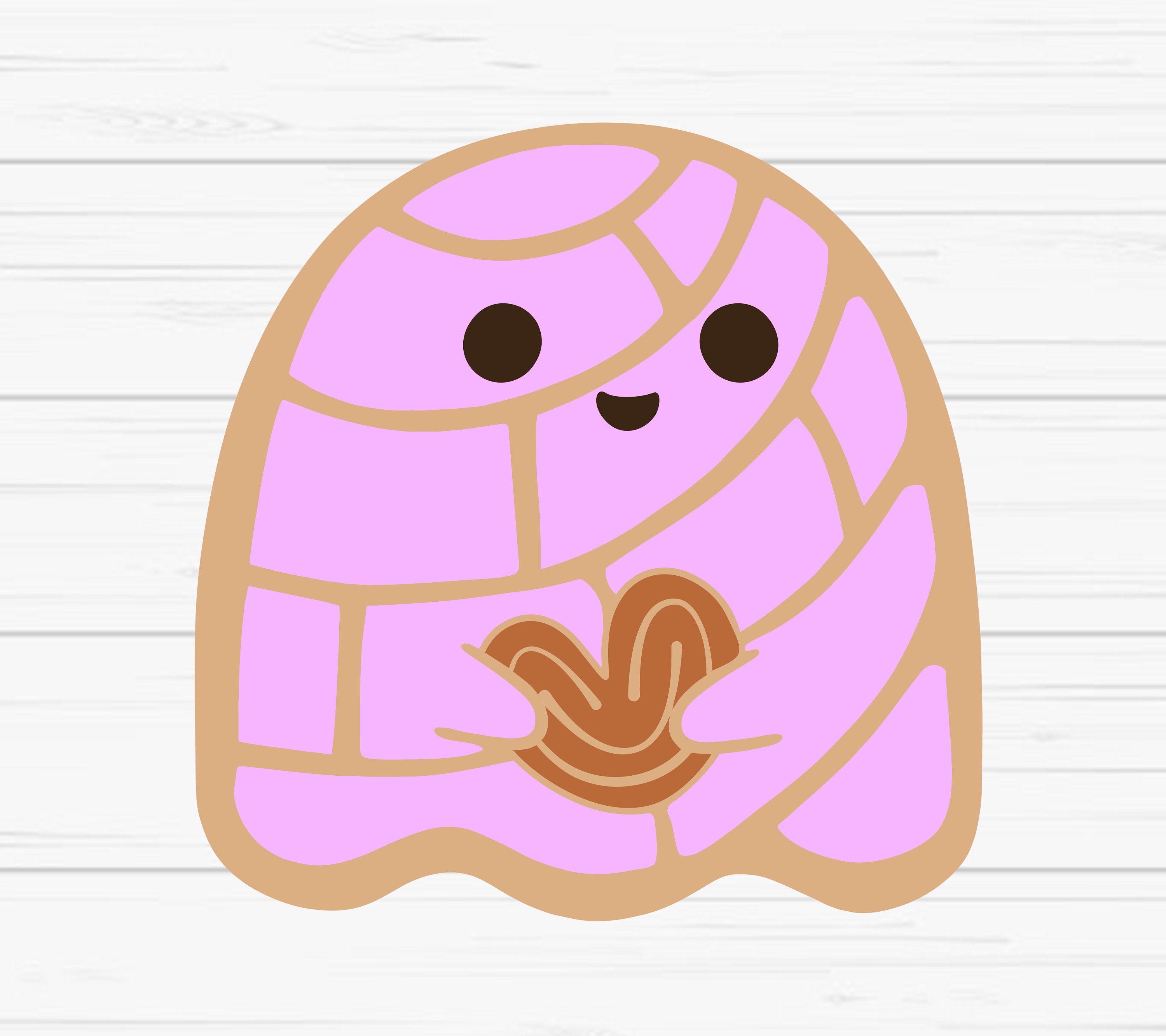 Cute Ghost SVG Spooky Conchas SVG Pan Dulce SVG Concha - Etsy