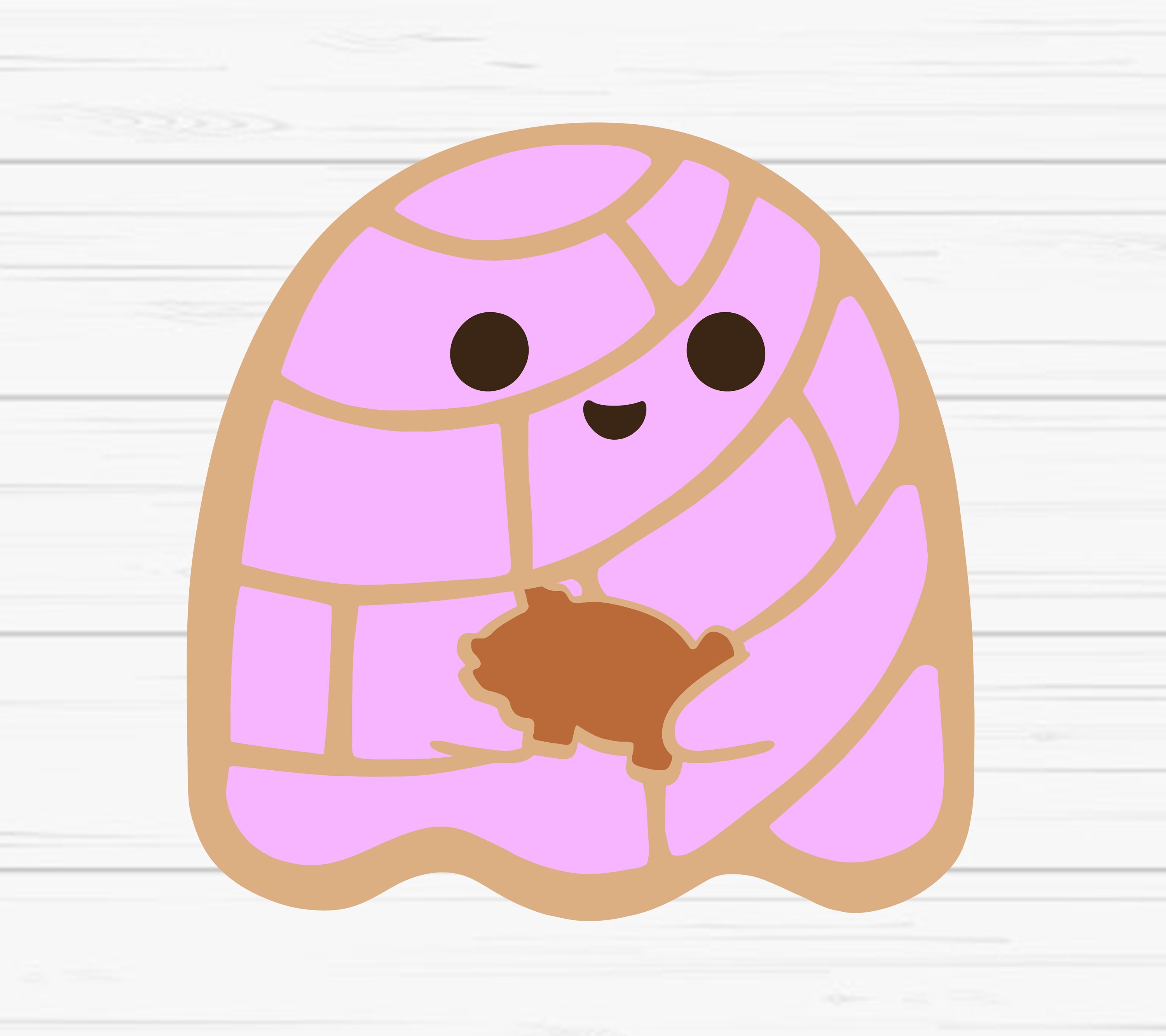Cute Ghost SVG Spooky Conchas SVG Pan Dulce SVG Concha - Etsy