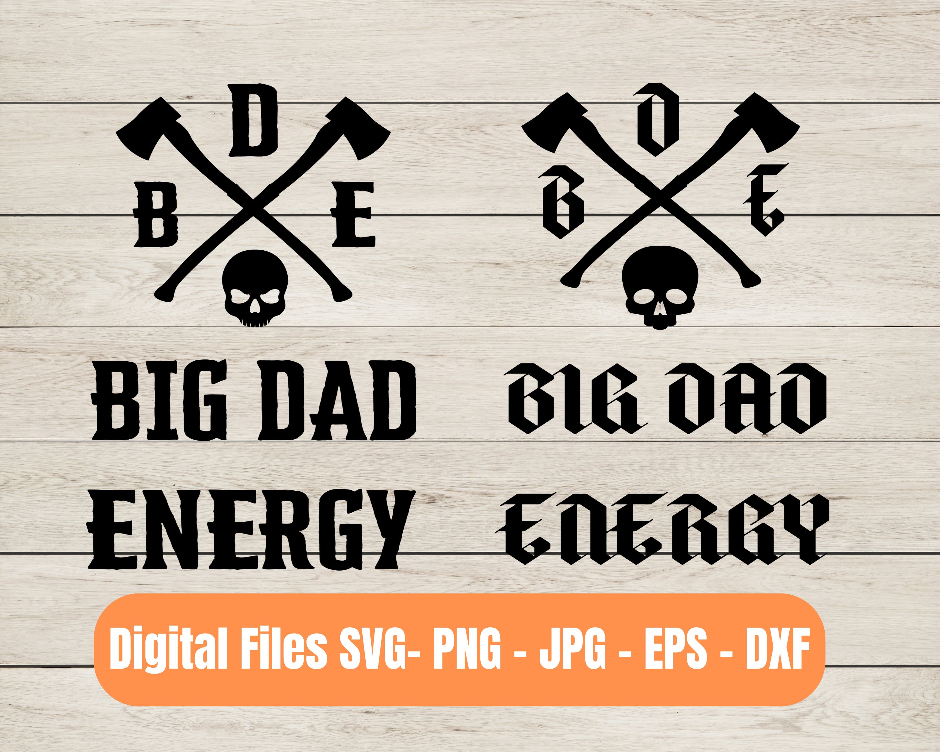 Big Dad Energy SVG, Birthday Dad SVG, Birthday Dad SVG, Father Day Svg ...