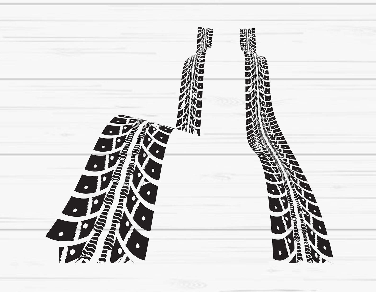 Tire Tracks SVG, Tire Track Patterns, Tire Track Clipart, Tire Marks ...