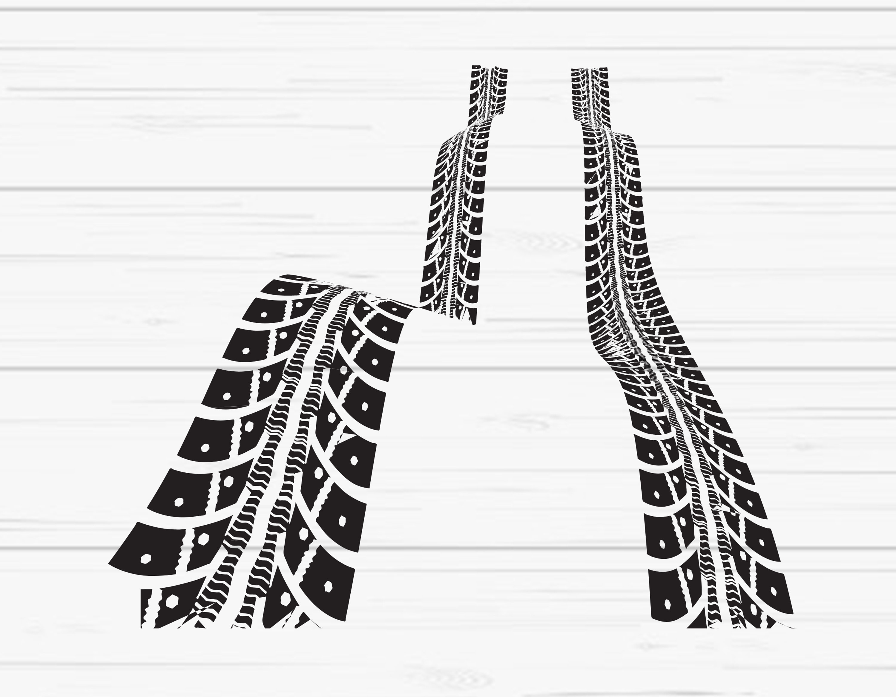Tire Track SVG, Tire Track Pattern SVG, Tire Dirt Marks SVG, Mud Tire ...
