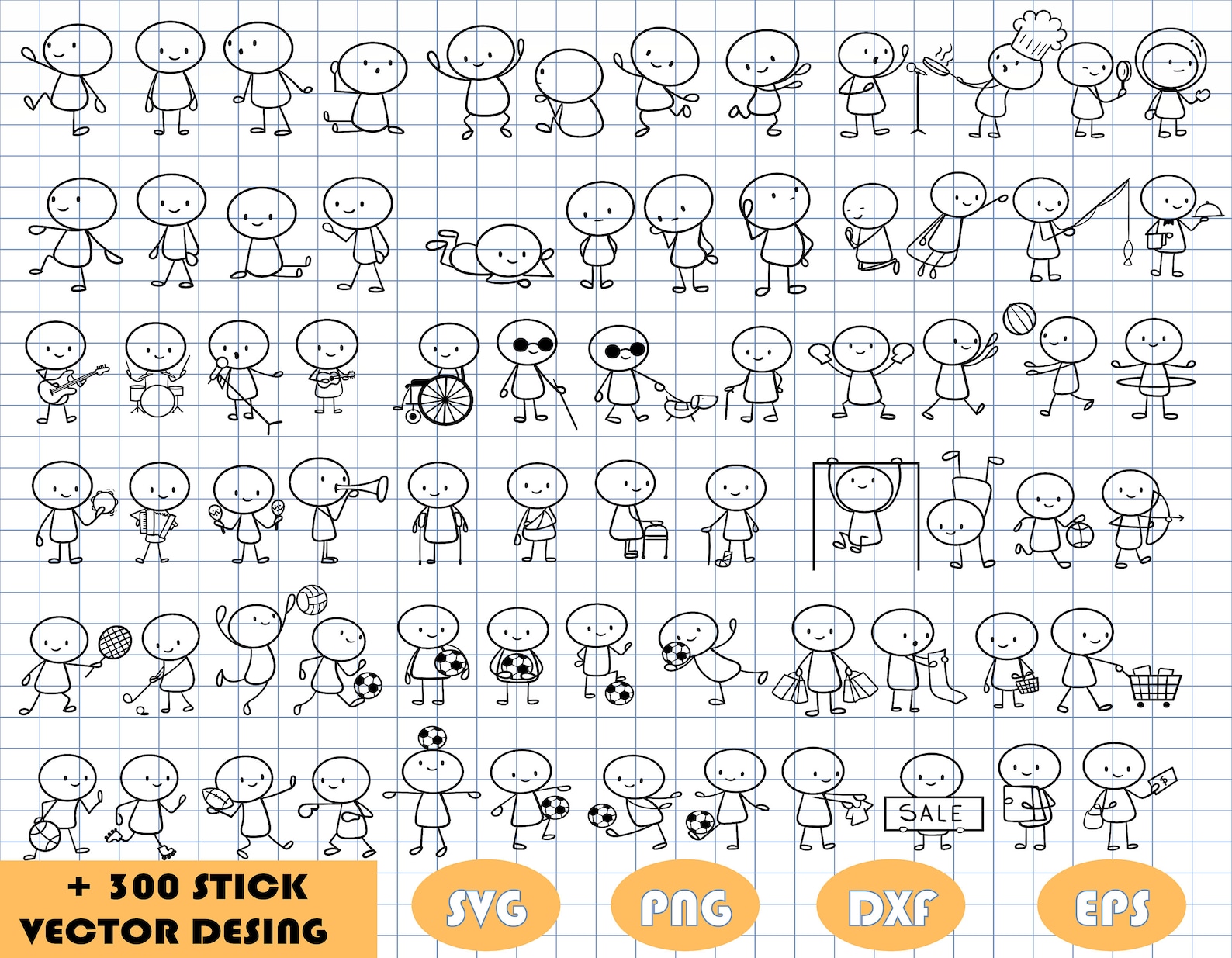 Stick Figure SVG Bundle, Stick Figure SVG, Stick Family Svg, Stick ...