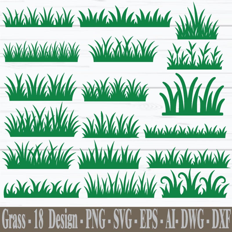 Easter Grass Border - Etsy