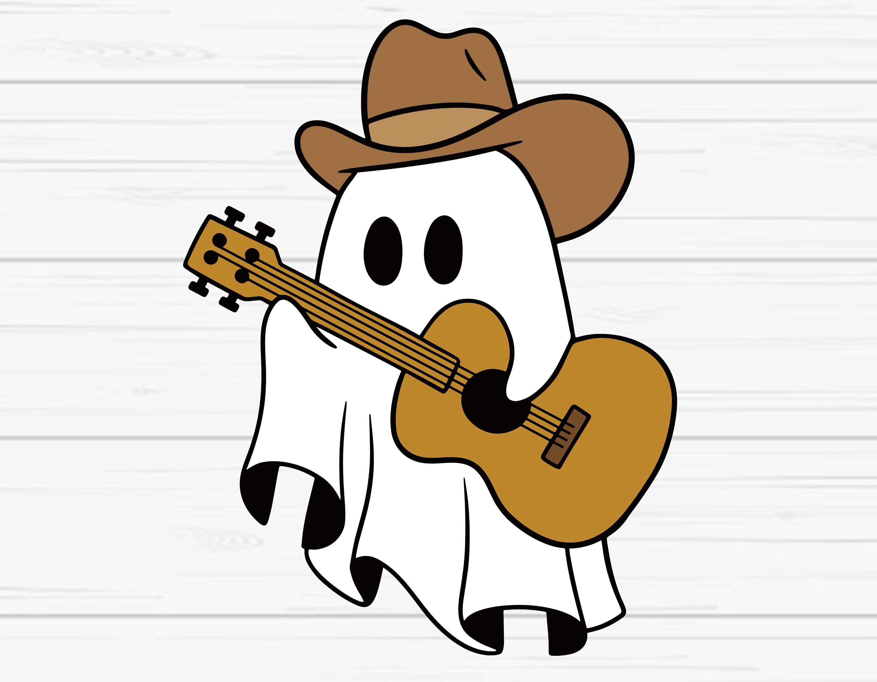 Cowboy Ghost PNG, Western Creeps SVG, Funny Halloween SVG, Spooky ...
