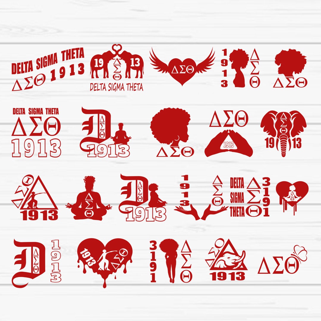 Delta Sigma Theta Sign Svg, Delta 1913 Svg, Aeo Svg, 1913 AEO Clipart ...