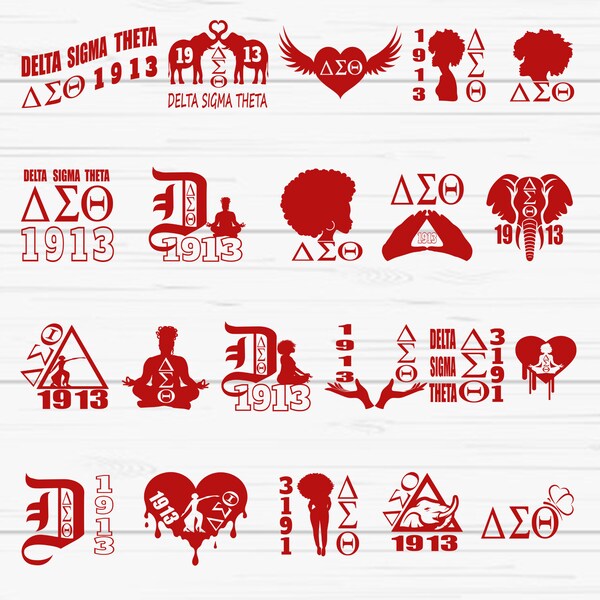 Delta Sorority Svg - Etsy