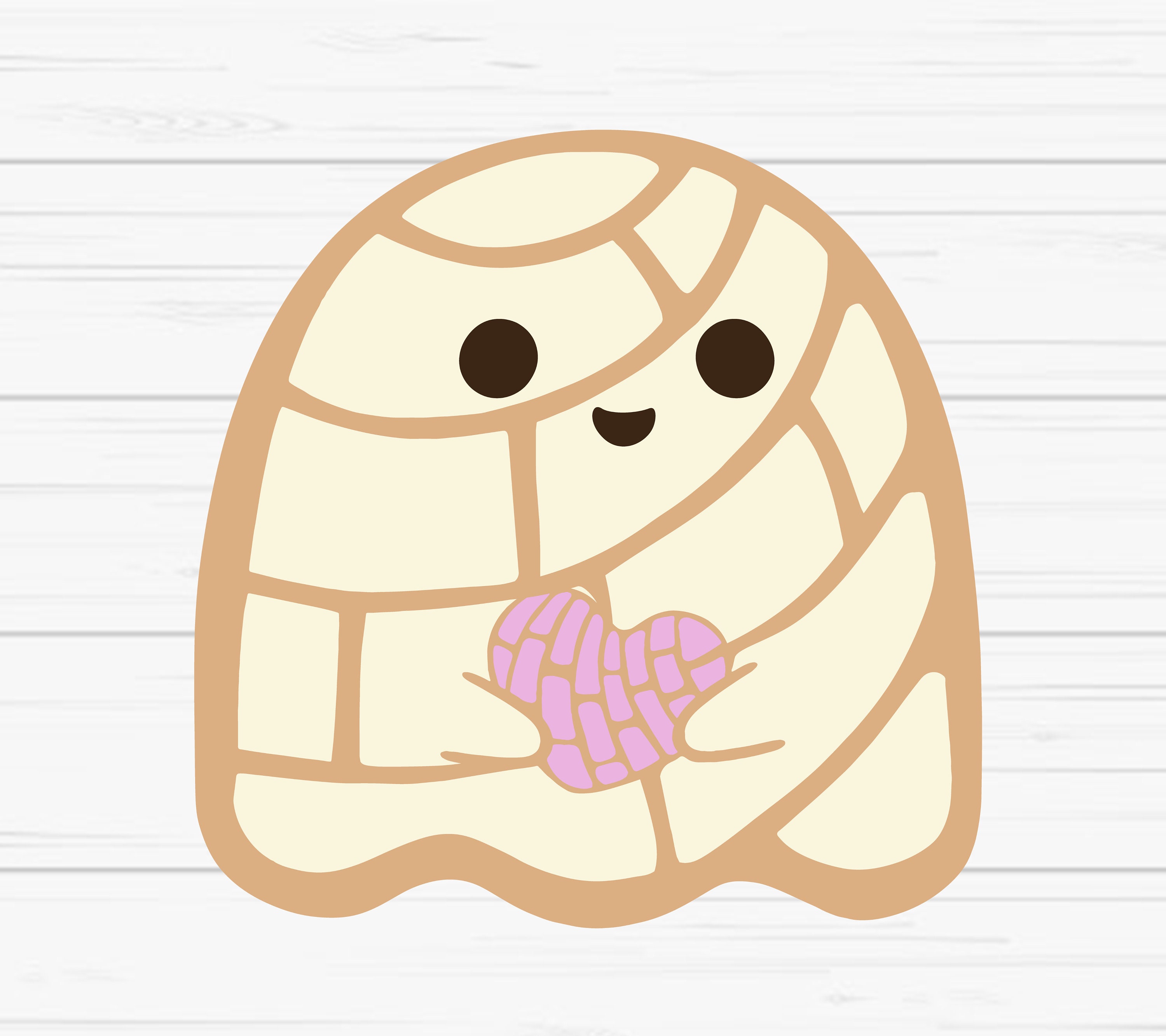 Cute Ghost SVG Spooky Conchas SVG Pan Dulce SVG Concha - Etsy