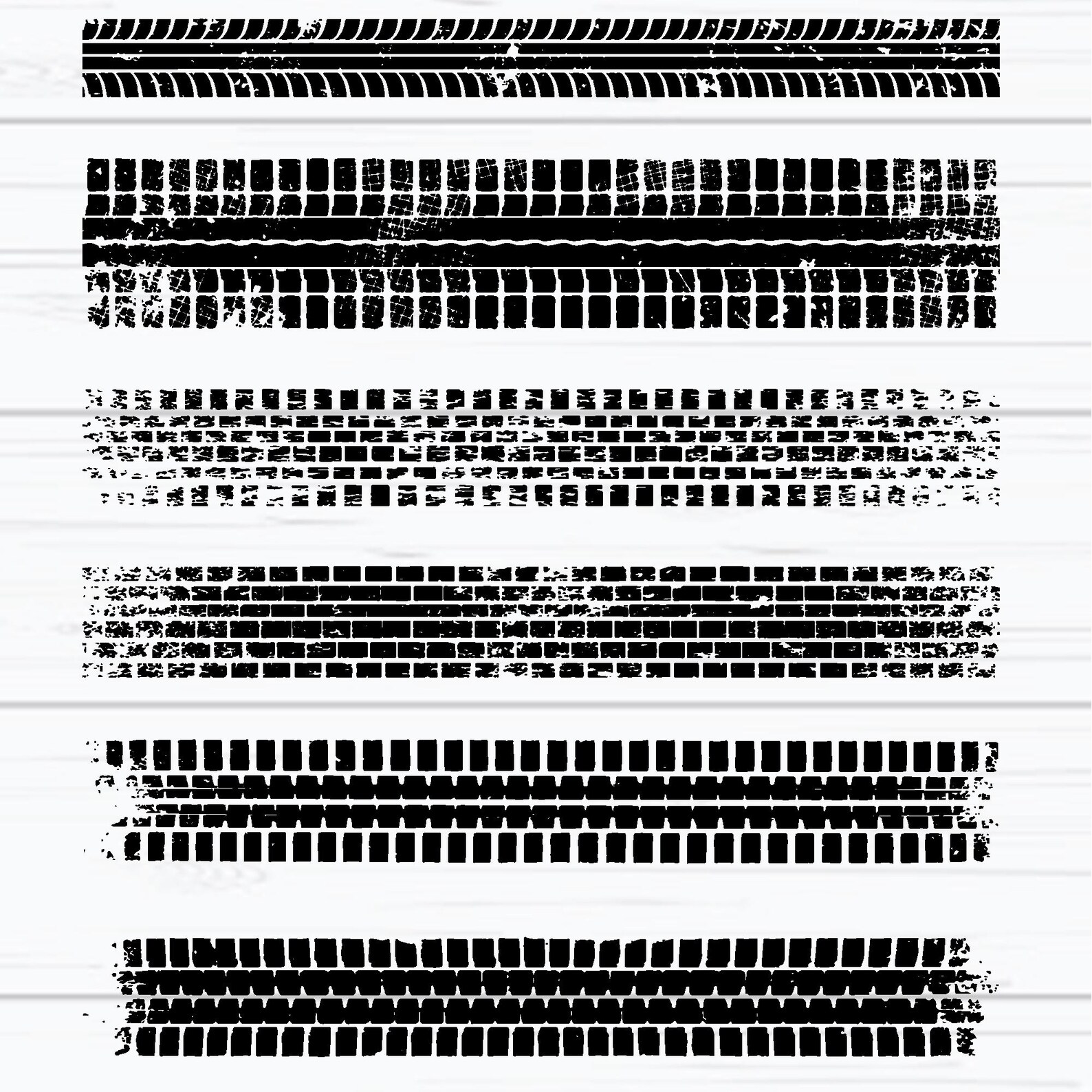 Tire Tracks SVG, Tire Track Patterns, Tire Track Clipart, Tire Marks ...