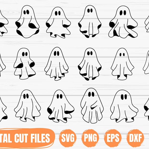 Ghost Svg - Etsy