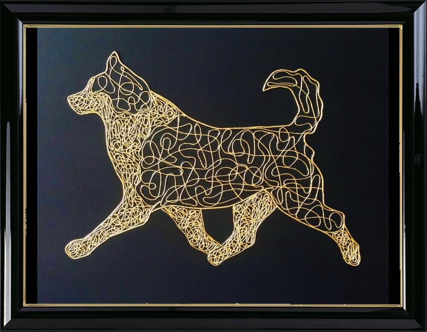 CUSTOM PICTURE Filigree for Home Decor Dog Artfiligree - Etsy
