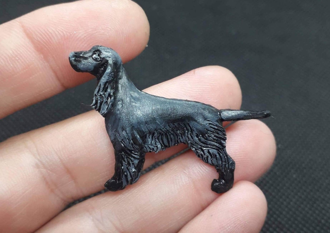 Field Spaniel Realistic Brooch/pendant/showclip (dog Gift Showdog ...