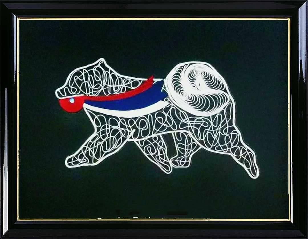 Samoyed Keeshond Lapphund Picture, Samoyed Art, Samoyed Tapestries ...