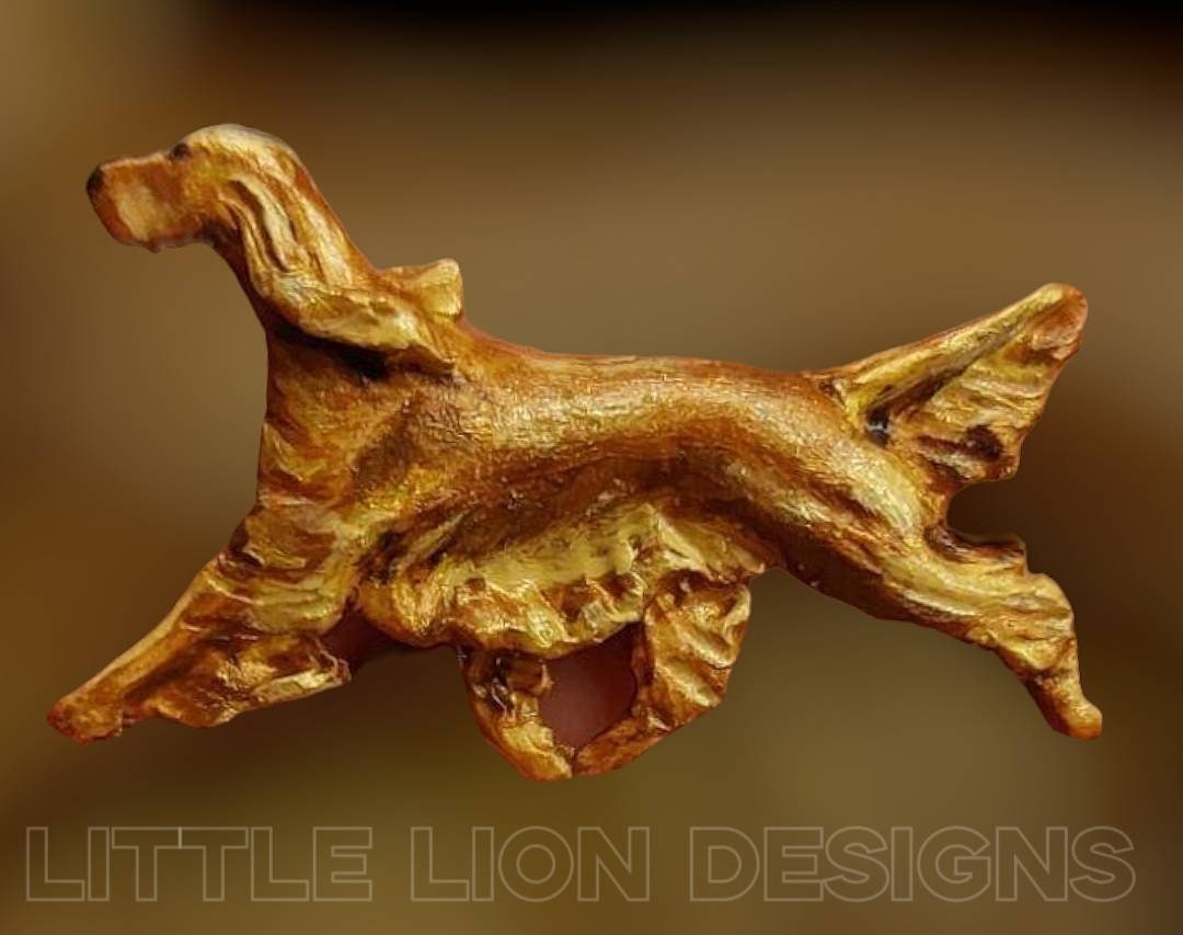 Irish Setter Realistic Brooch/pendant/showclip (dog Gift Showdog Little ...