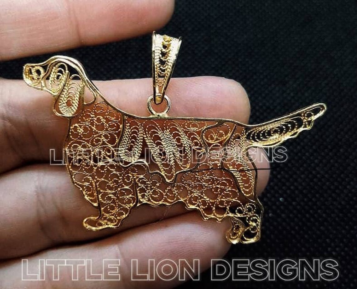 Welsh Springer Spaniel Sterling Silver Brooch - Etsy