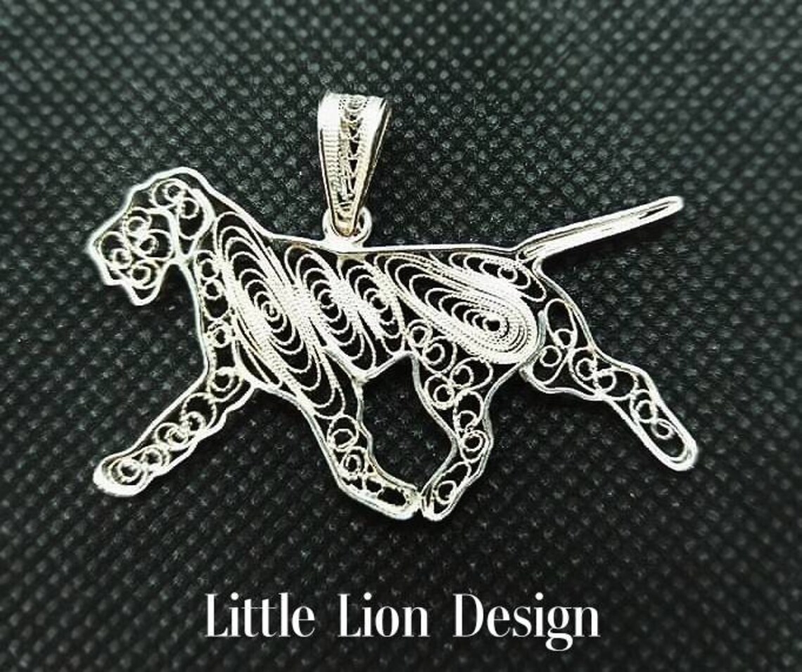 German Wire Pointer Jewelry German Wire Pointer Pin German | Etsy