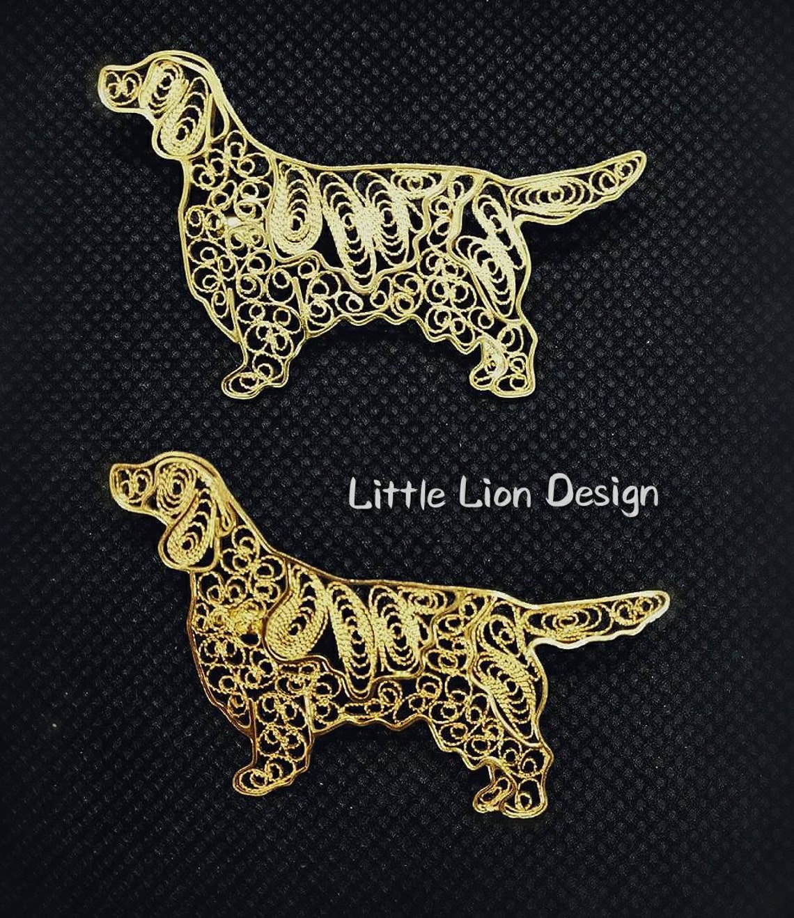 Welsh Springer Spaniel Sterling Silver Brooch - Etsy