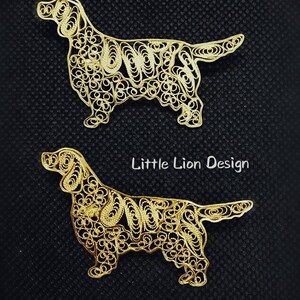 Welsh Springer Spaniel Sterling Silver Brooch - Etsy