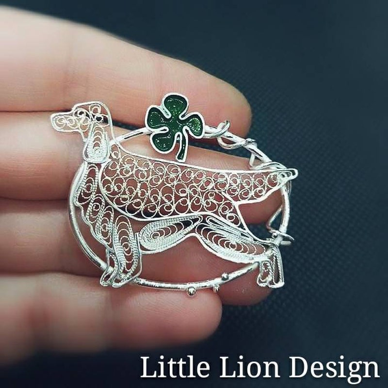 Irish Setter Brooch - Etsy UK