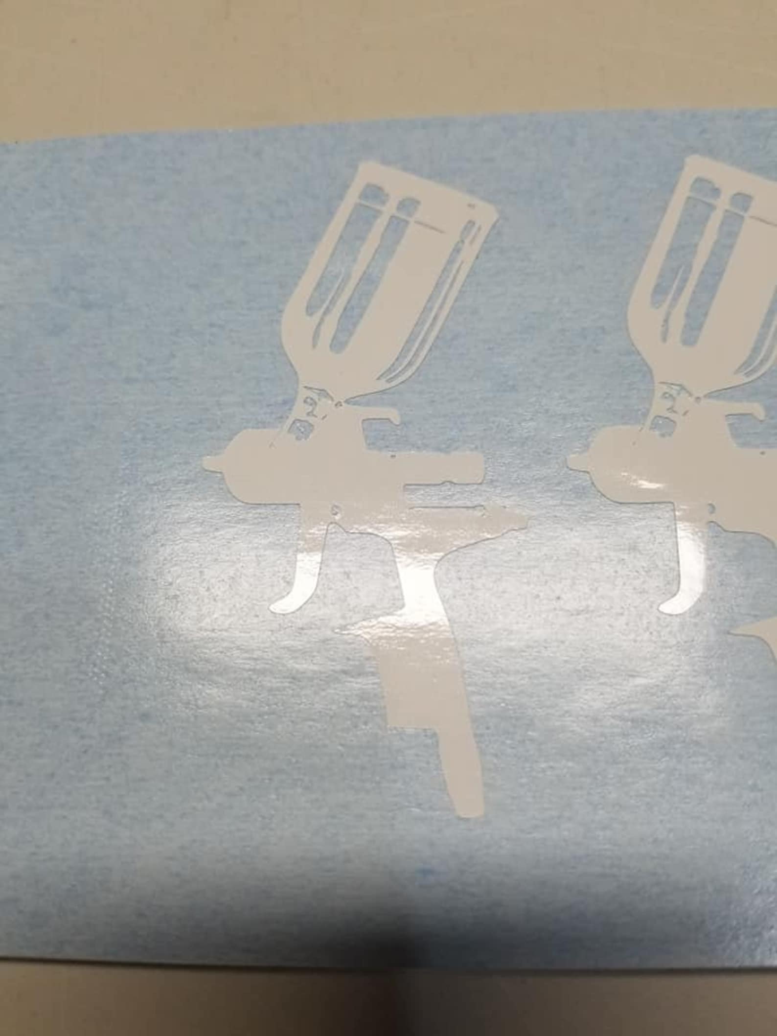 Automotive Paint Spray Gun Sticker/decal - Etsy