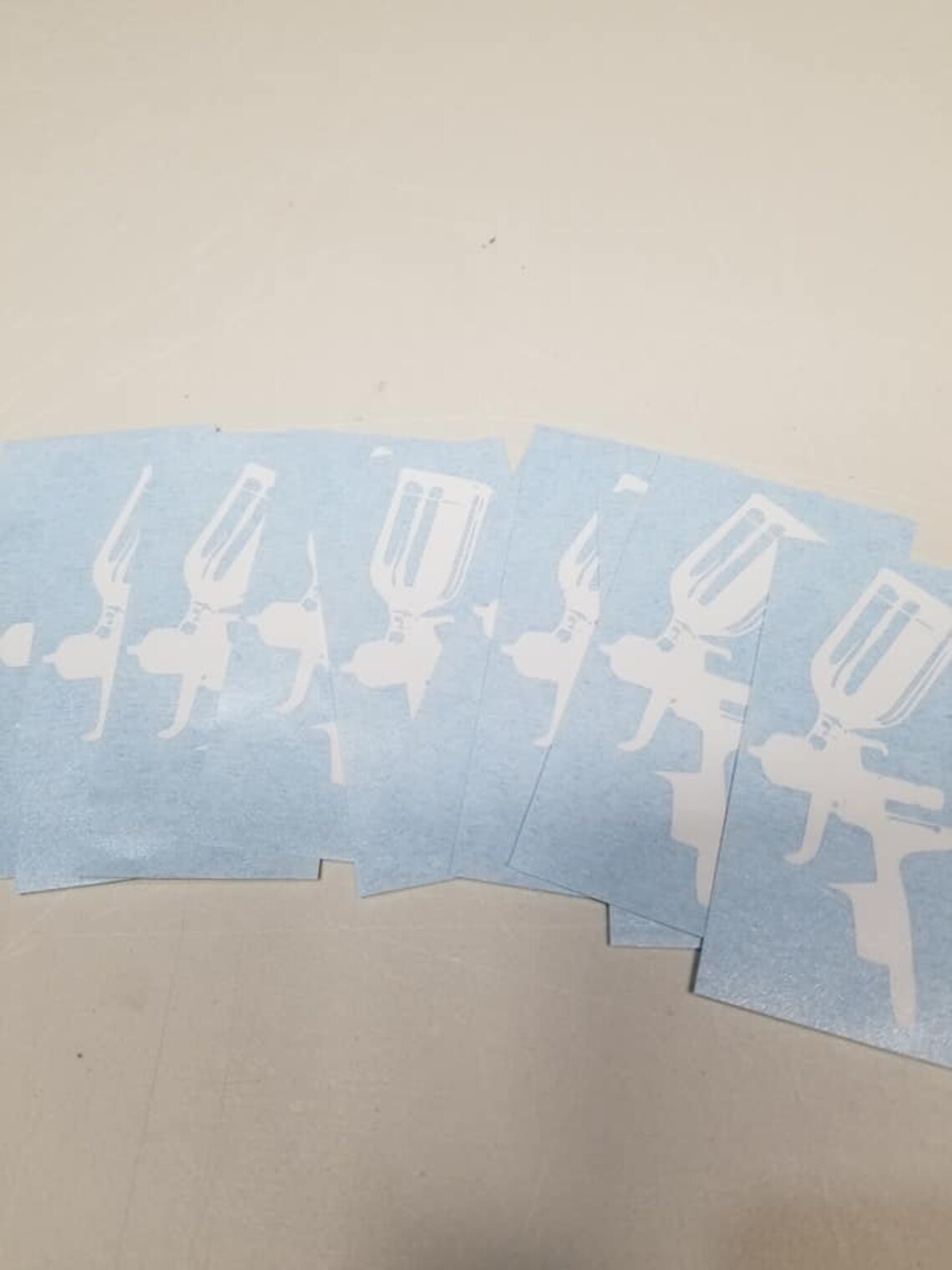 Automotive Paint Spray Gun Sticker/decal - Etsy