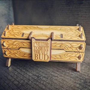 Goth Cannabis Casket Bud Box Stash Box - Etsy