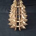 Festive Holiday Gift Natural Wood Christmas Tree Wine Bottle Holder - Etsy