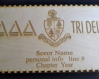Tri Delta Gift Box - Etsy