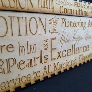 Personalize Your Sorority/fraternity Box Wooden Engraved Fraternity ...