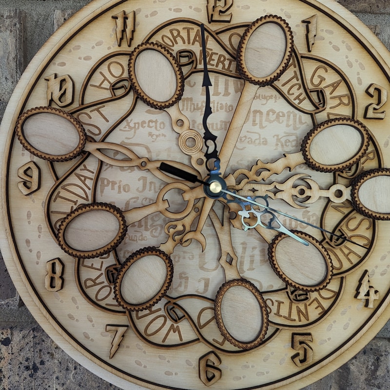 Magic Spells Clock - Etsy